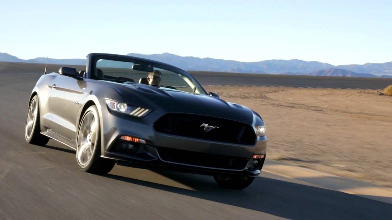 2015 Ford Mustang Convertible B-roll - YouTube
