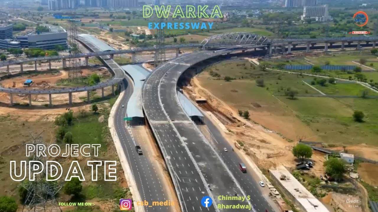 Dwarka Expressway || India's First Urban Expressway || CSB MEDIA ...