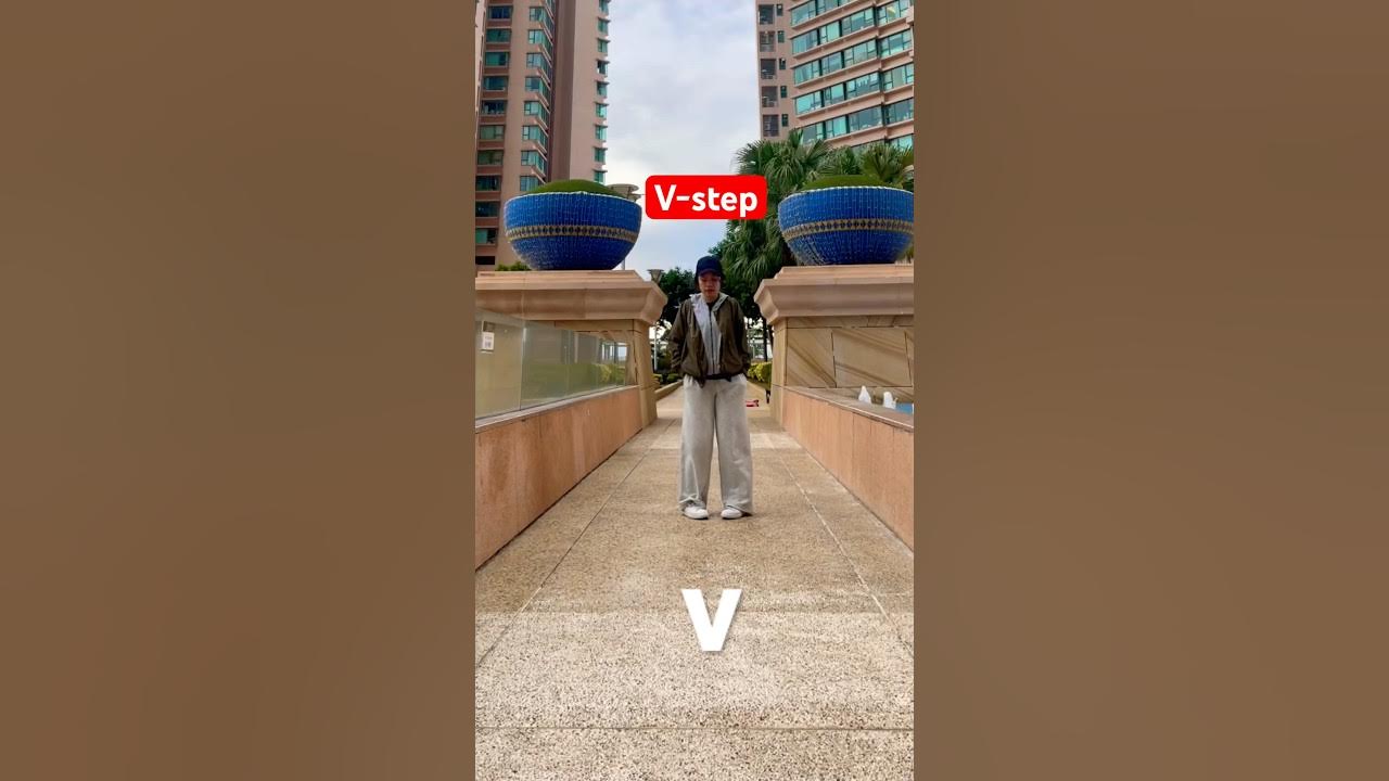 Basic V-step #beginners #tutorial #blablabla #mj #trending #shortsfeed - YouTube