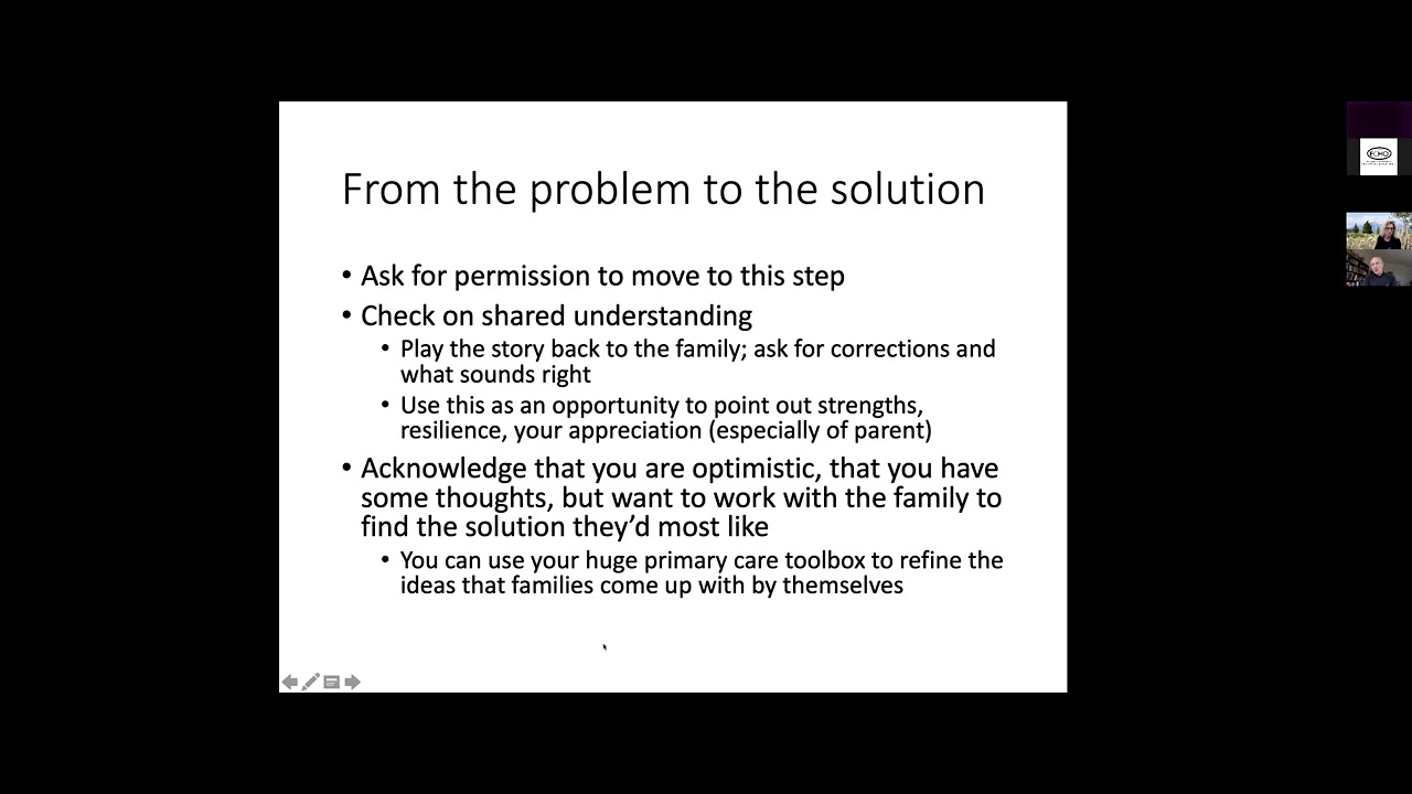 “Solution Focused” as a Transdiagnostic Approach to Mental Health in ...