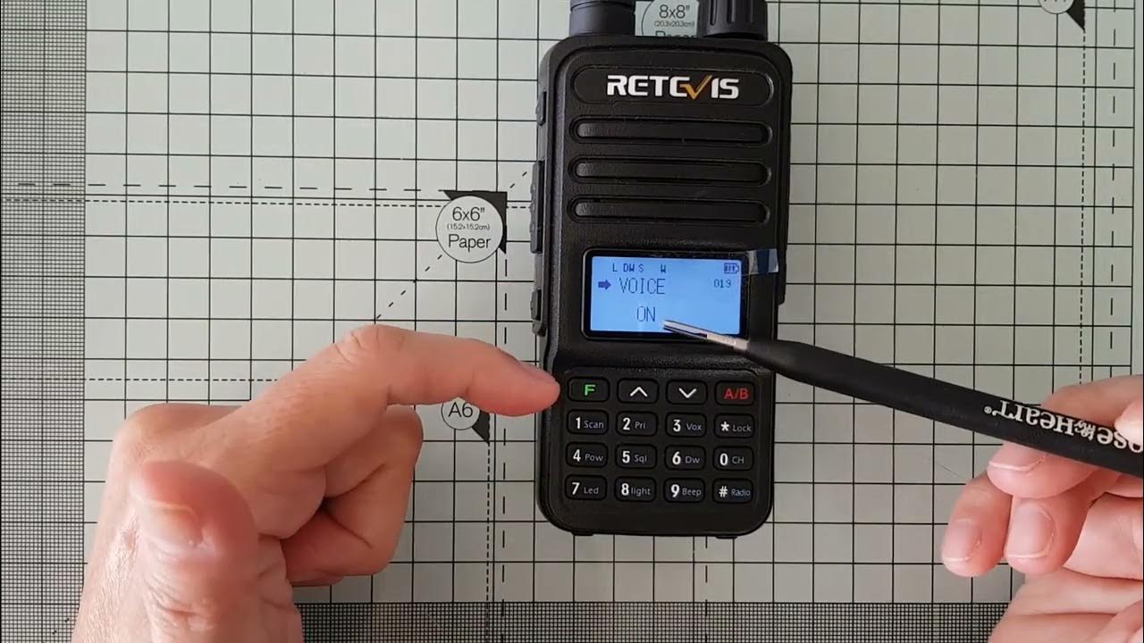 Retevis RT-85 Descripción y audio - YouTube