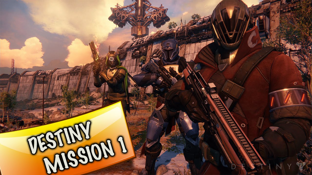 Destiny Beta Opening & First Mission Gameplay - PS4/XB1 HD - YouTube
