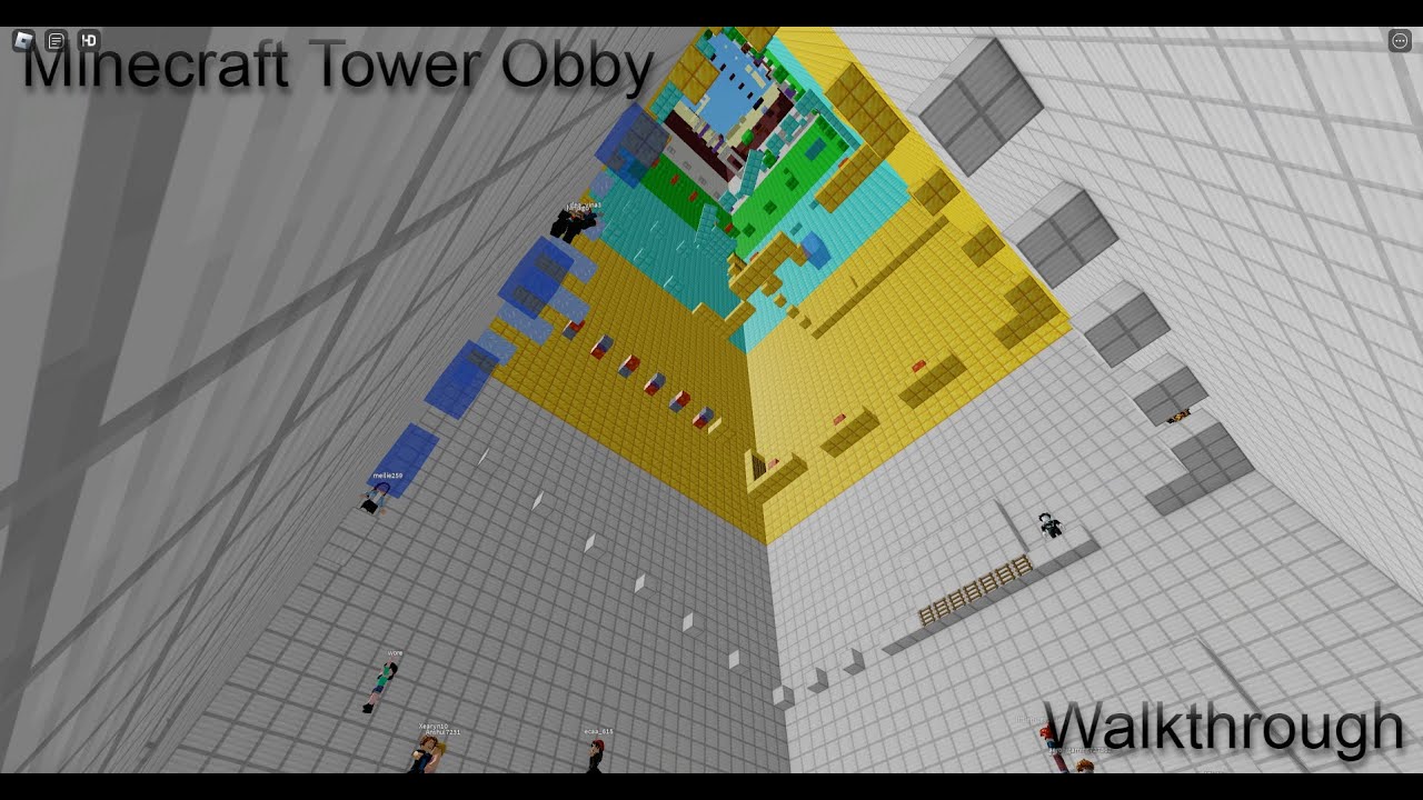Minecraft Tower Obby [Walkthrough] - YouTube