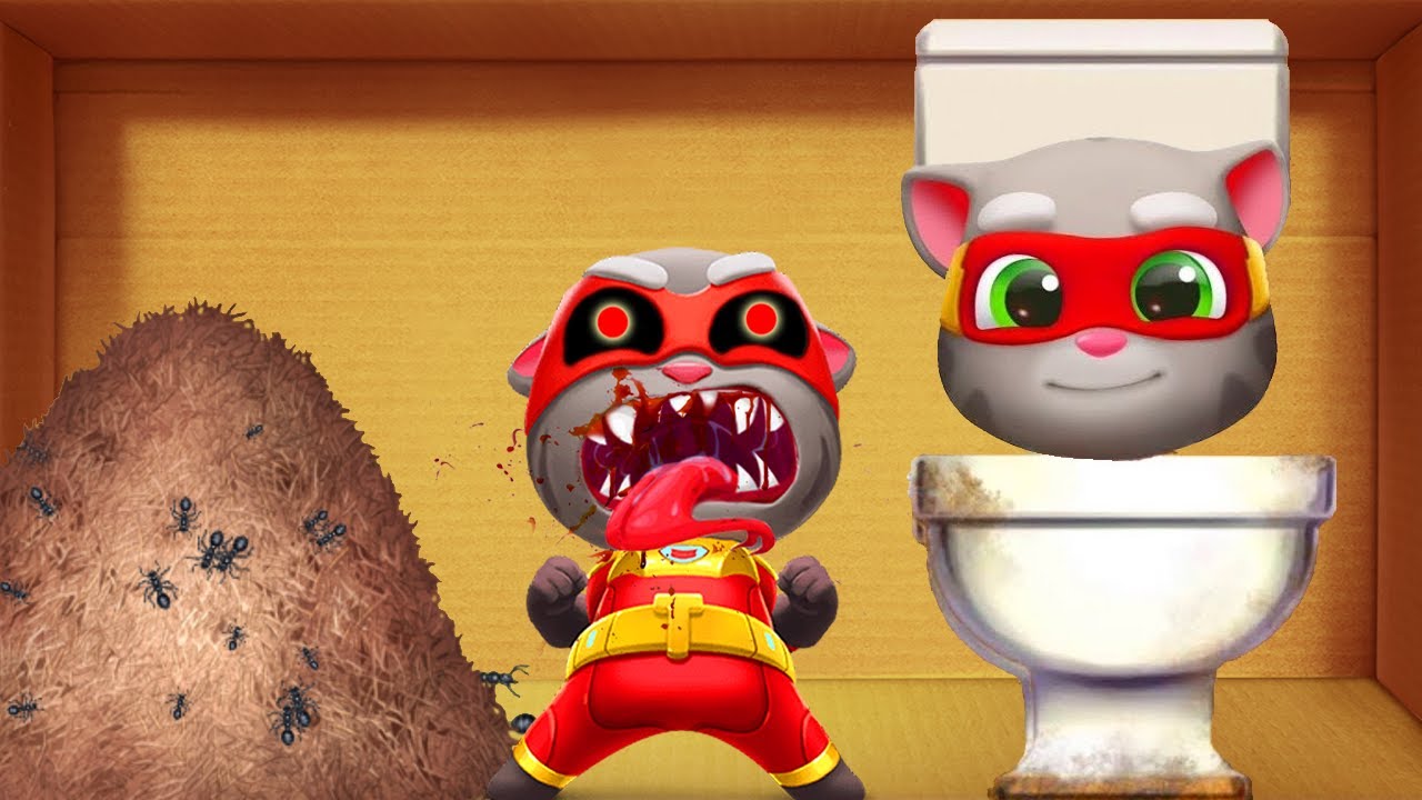Scary HERO Tom Buddy in Wc | Kick The Buddy - YouTube