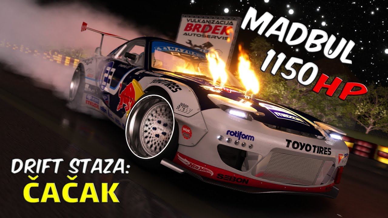Brutalan "MadBul" // MAD MIKE RX7 // DRIFT ČAČAK - YouTube