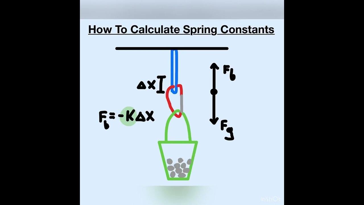 How to Calculate the Spring Constant of Rubber Bands - YouTube