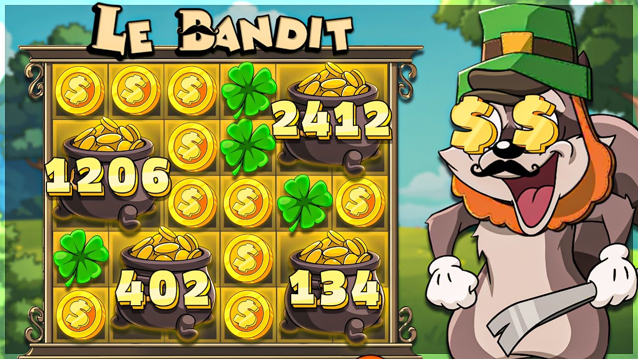 BIGGEST WIN On LE BANDIT SLOT!! (10X CLOVER) - YouTube