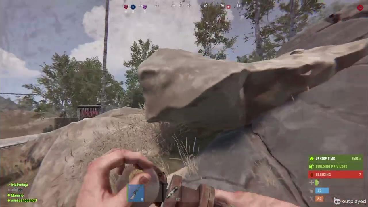 slugs and f1 grenades = big fat disgusting grub W (eu facepunch 1 rust ...