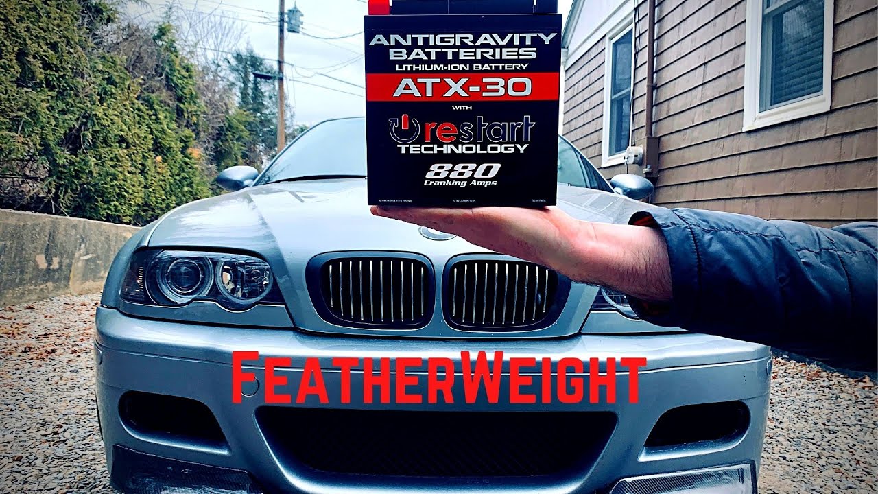 Antigravity the Best Lithium Ion lightweight battery for your car - YouTube