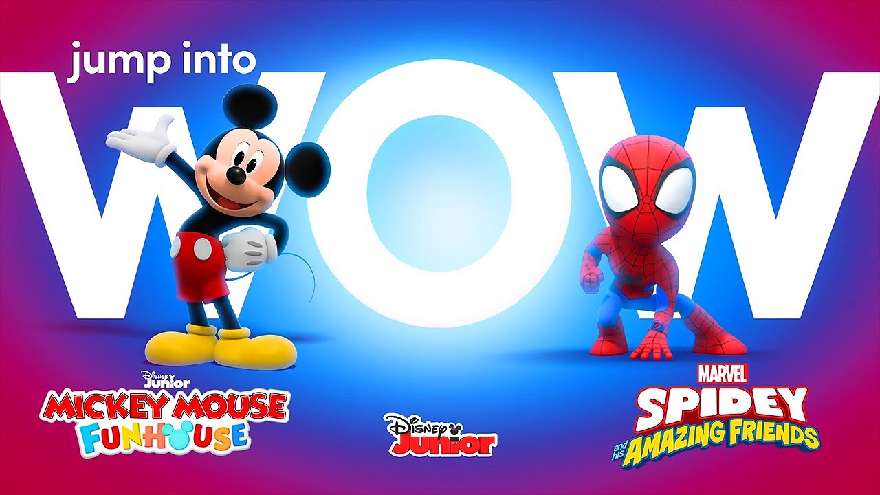 Jump Into Wow! | Mickey Mouse Funhouse | Marvel's Spidey and his ...