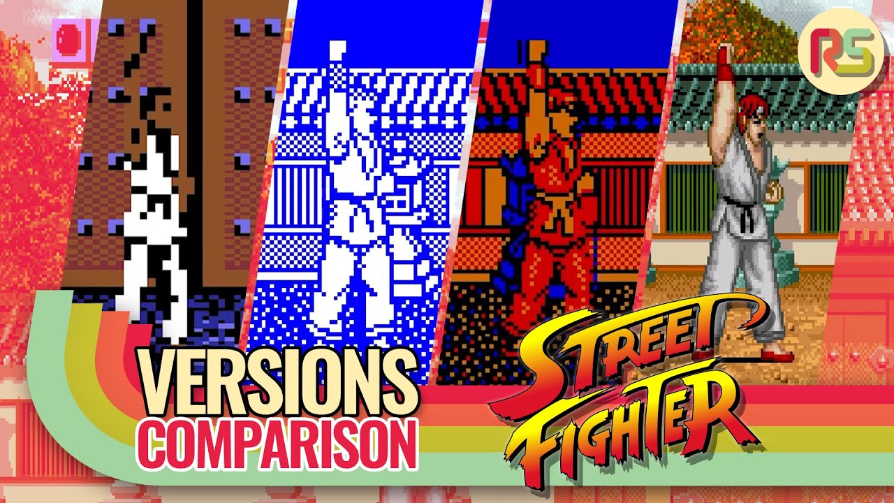 Street Fighter 🤛 Versions Comparison Evolution through its Ports - YouTube