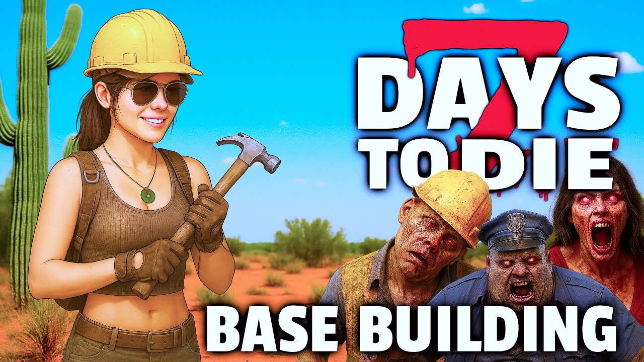 Horde Base Building By An Idiot 7d2d 2.0 Solo - YouTube