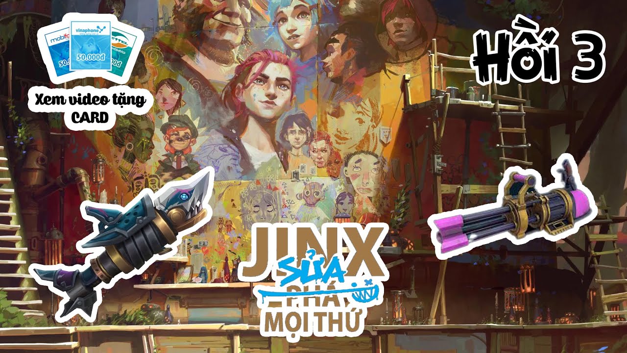 5 PHÚT HƯỚNG DẪN SỰ KIỆN JINX SỬA MỌI THỨ HỒI 3 - NHẬN SKIN SINGED ...