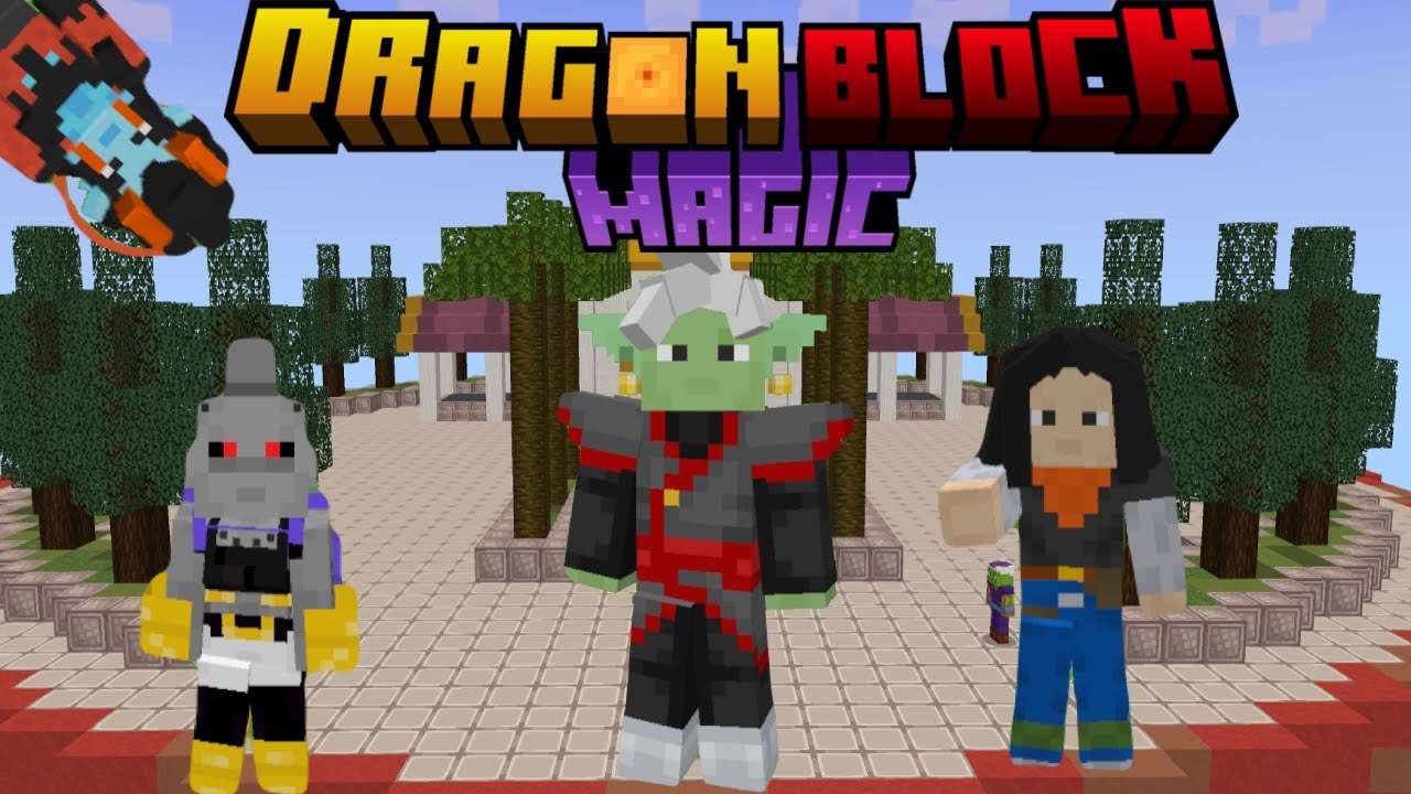 BEST Minecraft Dragon ball Addon Part 2 Dragon Block Magic - YouTube