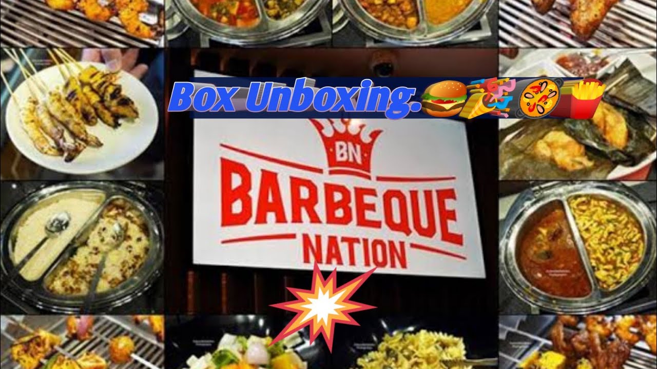Barbeque Nation Box unbox - YouTube