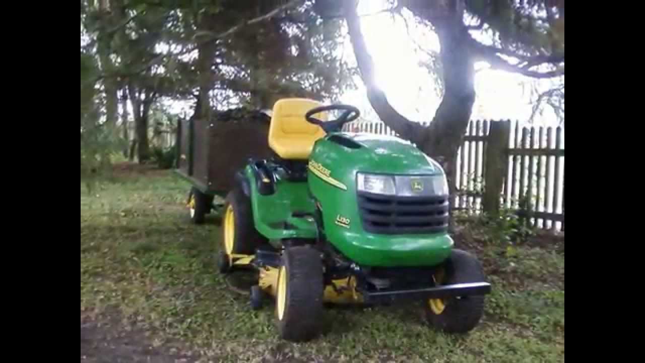 john deere L130 automatic - YouTube