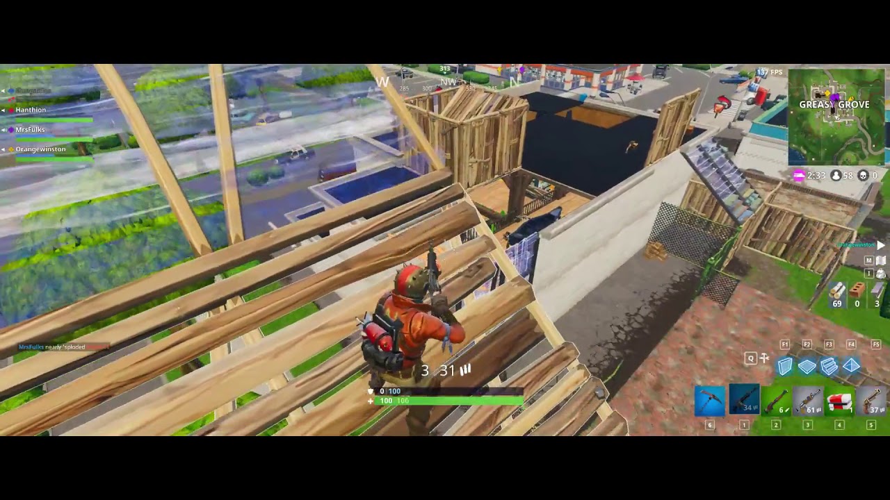 Fortnite Triple Kill AR Magnum 3-Burst - YouTube