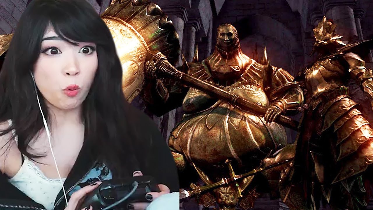 FIRST TRY! | Emiru Plays Dark Souls PART 10 - YouTube