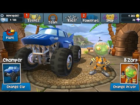 Conseguindo liberar o novo carro no BB Racing 2 - YouTube