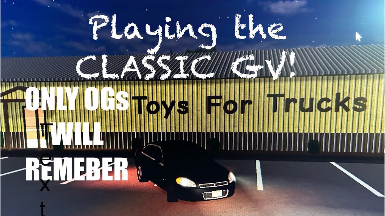 PLAYING THE CLASSIC GV! (Greenville v1 Roblox) - YouTube