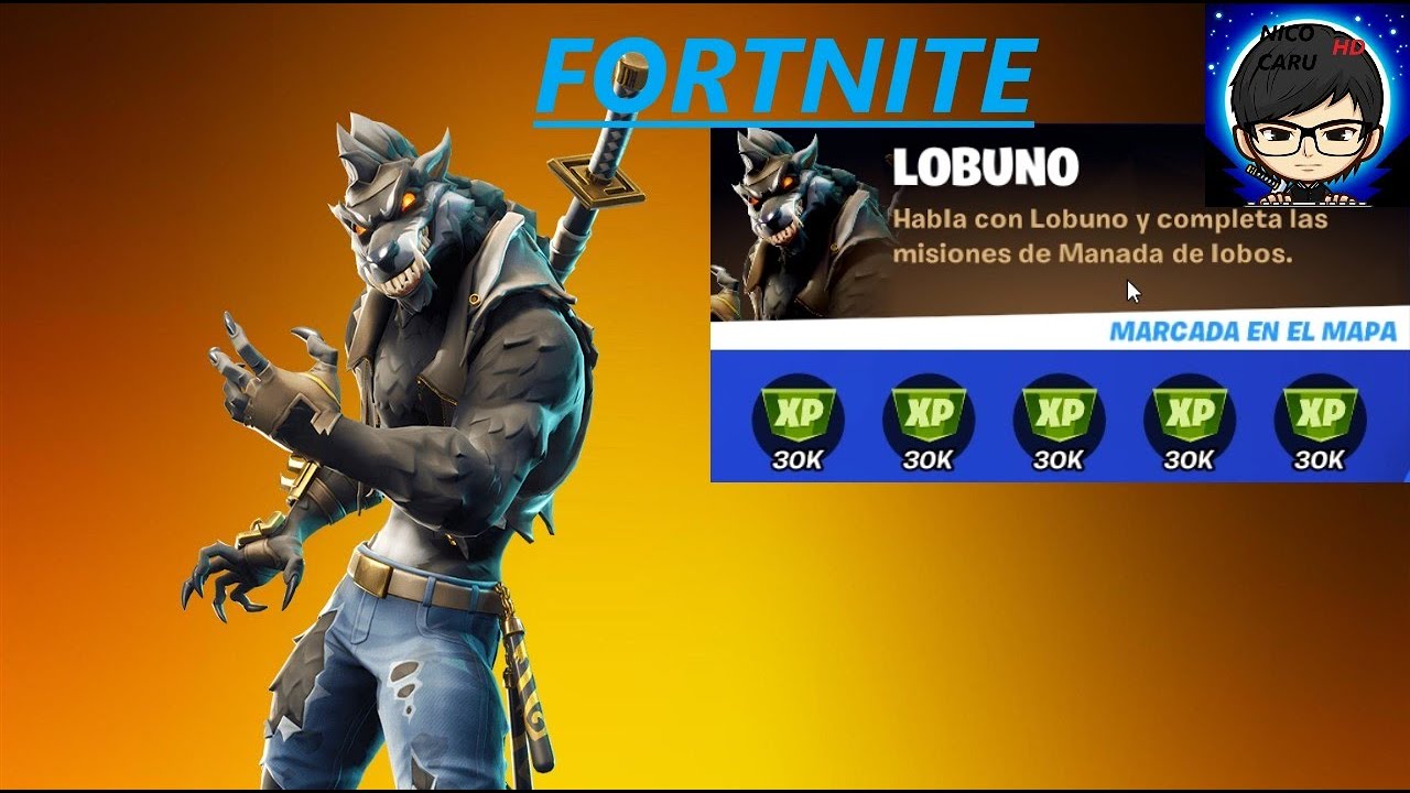 Habla con lobuno y completa las misiones de manada de lobos Fortnite ...
