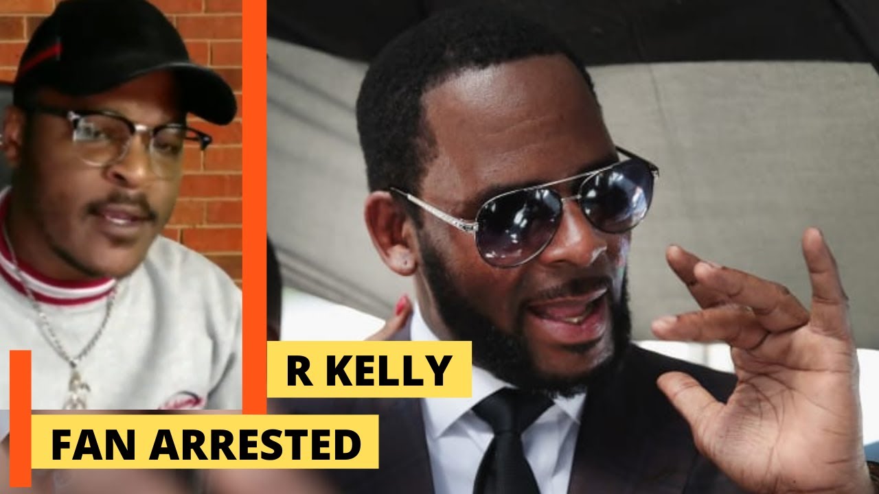R Kelly fan arrested - YouTube