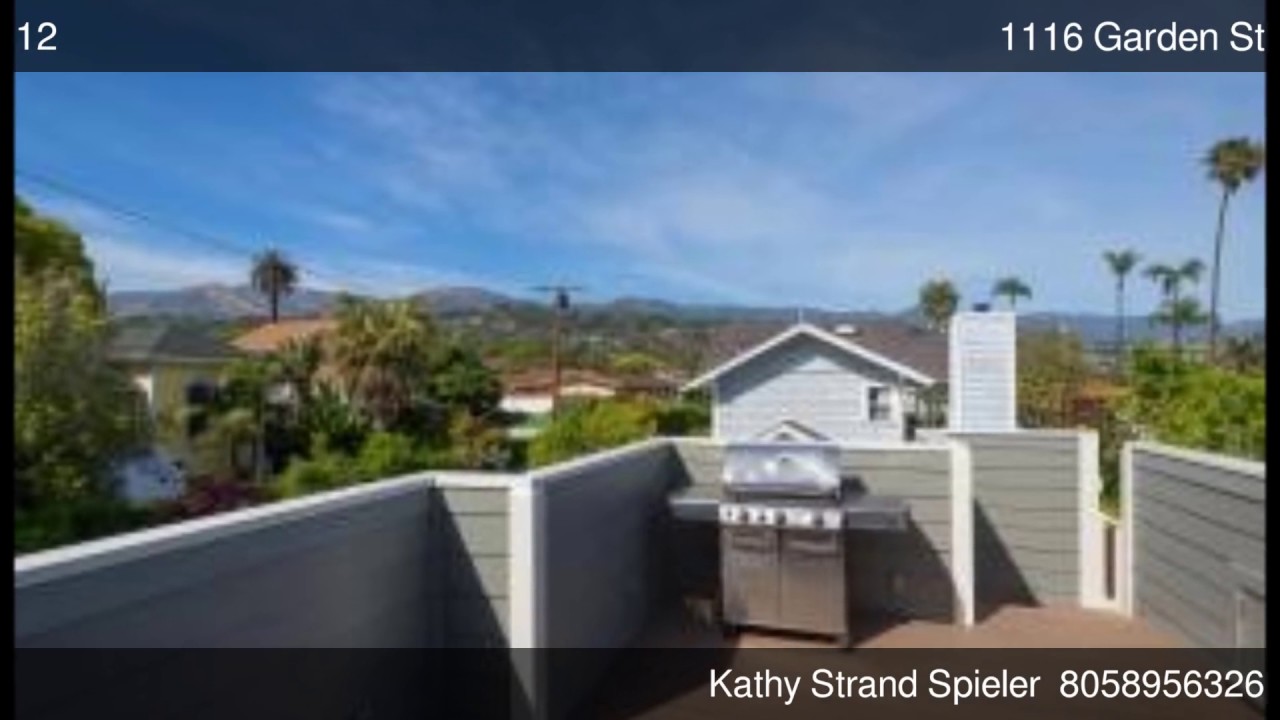 1116 Garden St SANTA BARBARA CA 93101 - Kathy Strand Spieler - YouTube