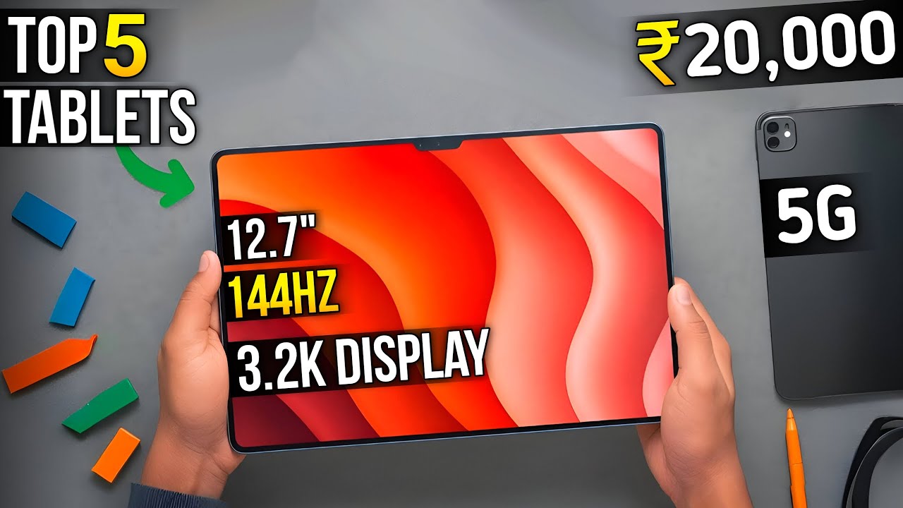 Top 5 best tablet under 20000 in india | best tab under 20000 ! - YouTube