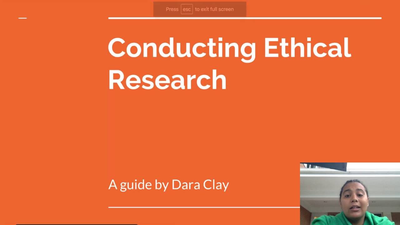 Conducting Ethical Research YouTube conducting-ethical-research-youtube