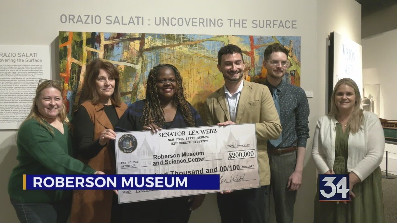 Roberson Museum receives funding for necessary upgrades - YouTube