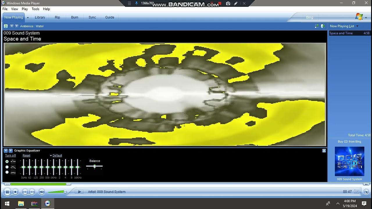 ambience visualizations of windows media player 10 - YouTube