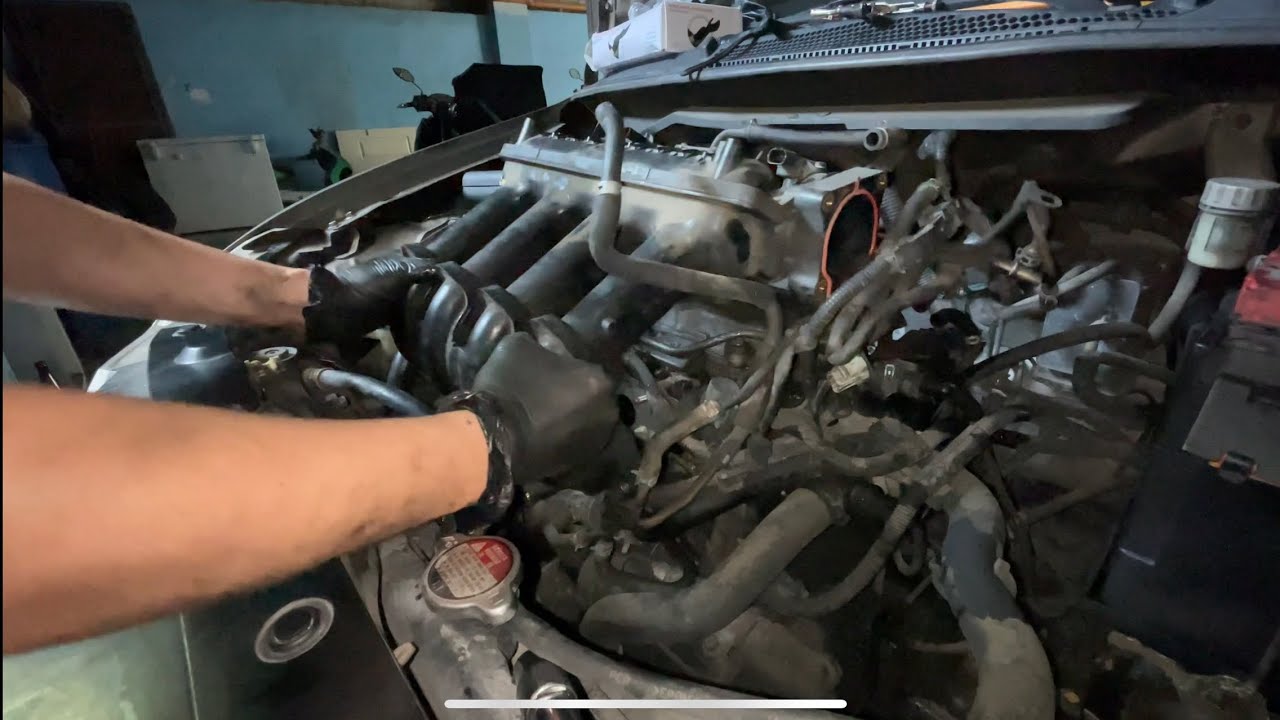 How to remove intake manifold, intake pipe, intake tubing honda city ...