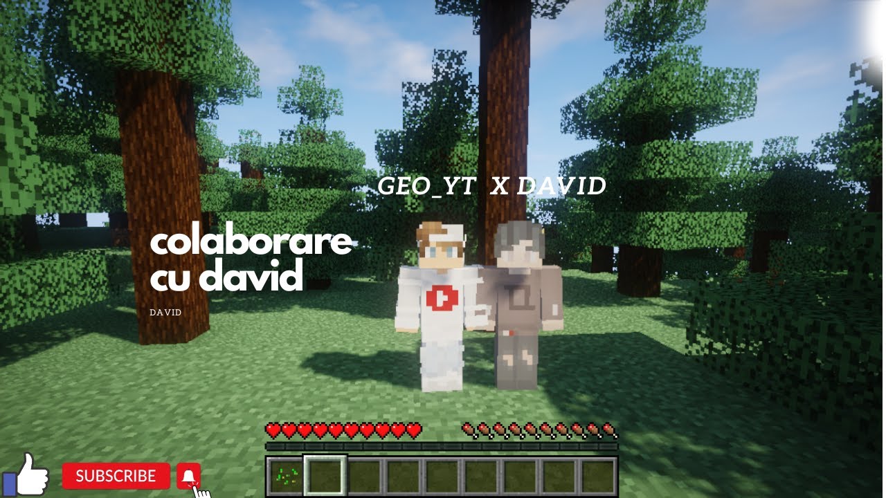 Minecraft ep1,colaborare cu David - YouTube
