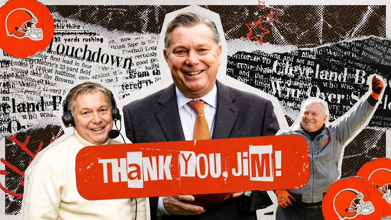 Thank You Jim | The 'Voice of the Browns' calls it a career after 25 ...
