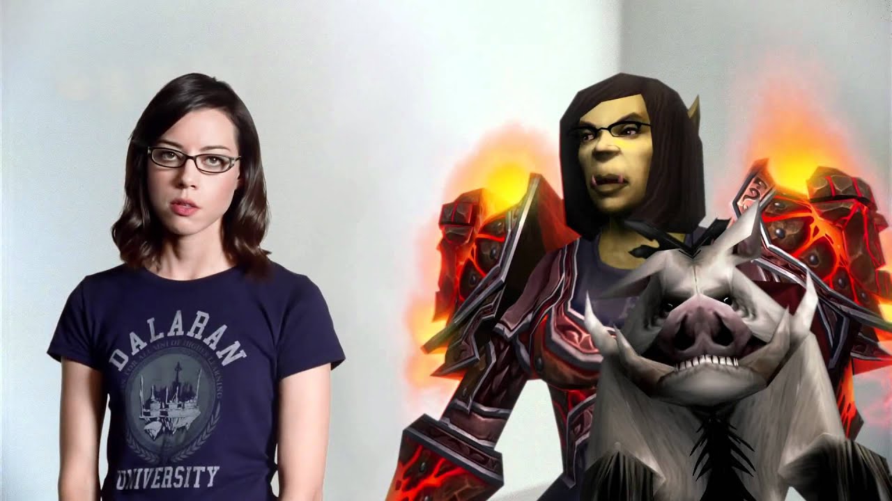 Aubrey Plaza TV commercial #2 - World of Warcraft - YouTube