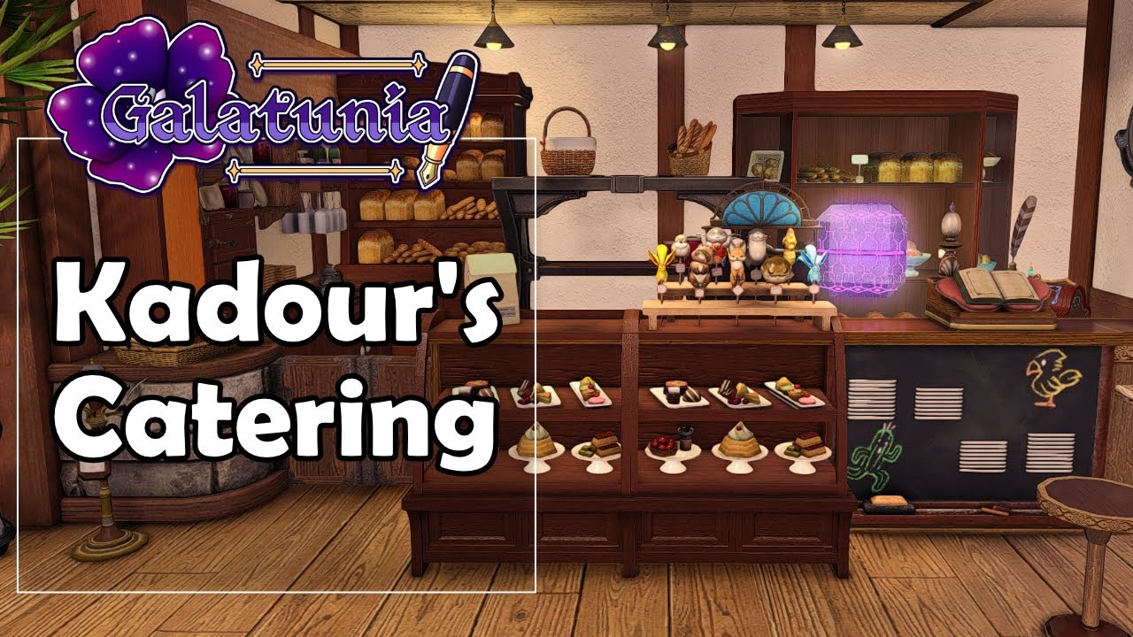Ishgardian bakery build (medium) | FFXIV housing guide - YouTube