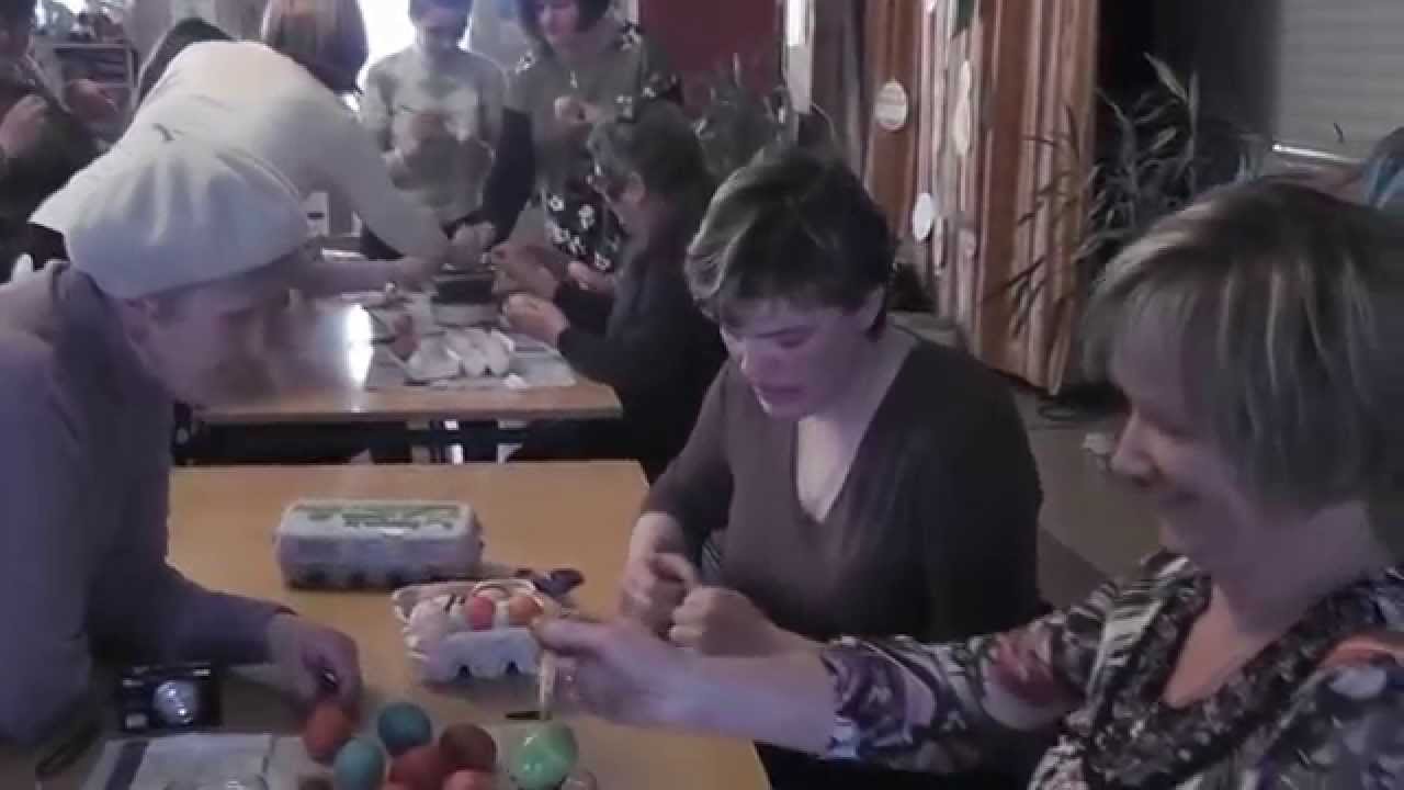 Lewkowo Stare - Warsztaty Wielkanocne - YouTube