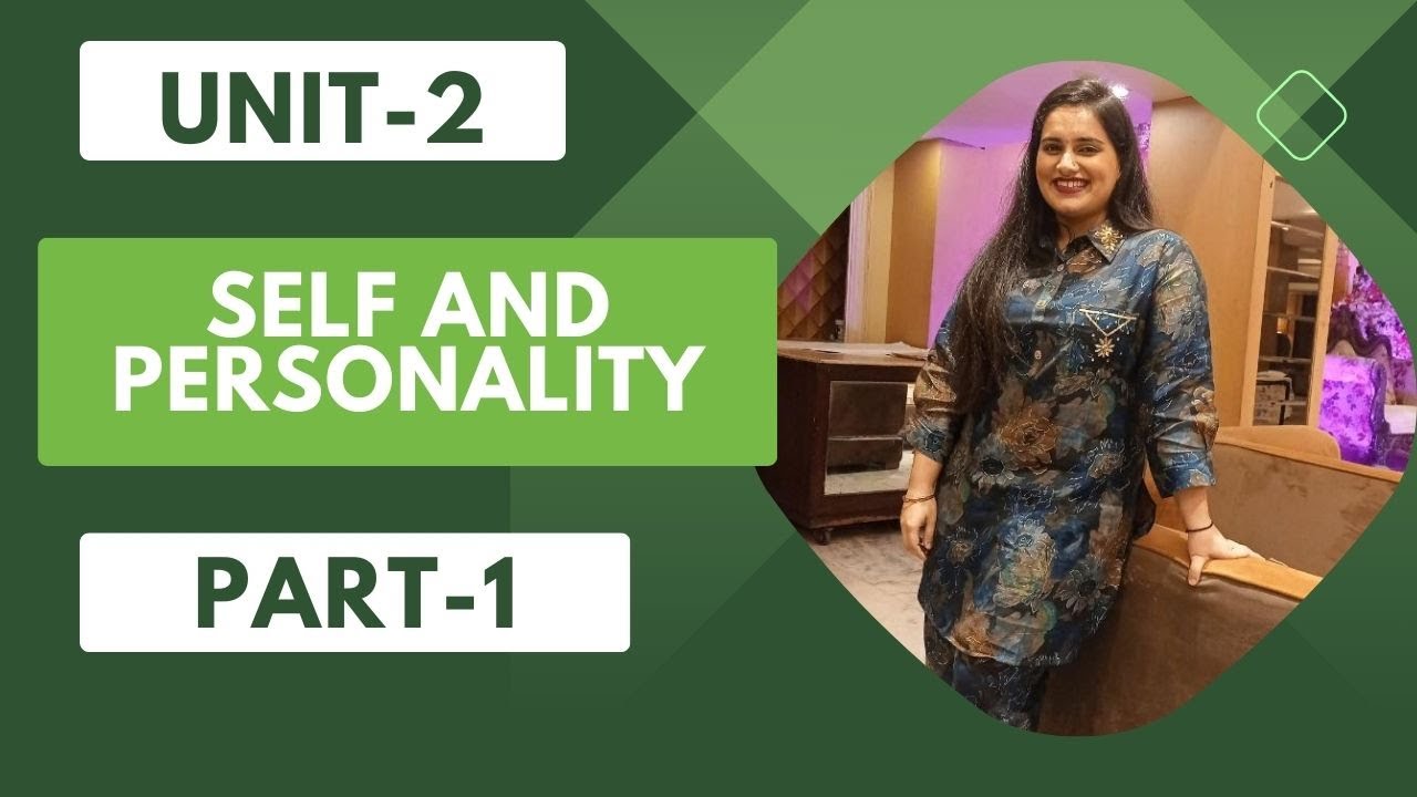 Class 12 Psychology; Concept of Self (Part-1) / self as an object/ self ...