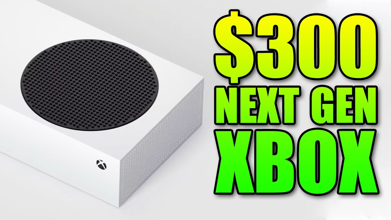 Next Gen Gaming For $300? Xbox Series S Revealed - YouTube