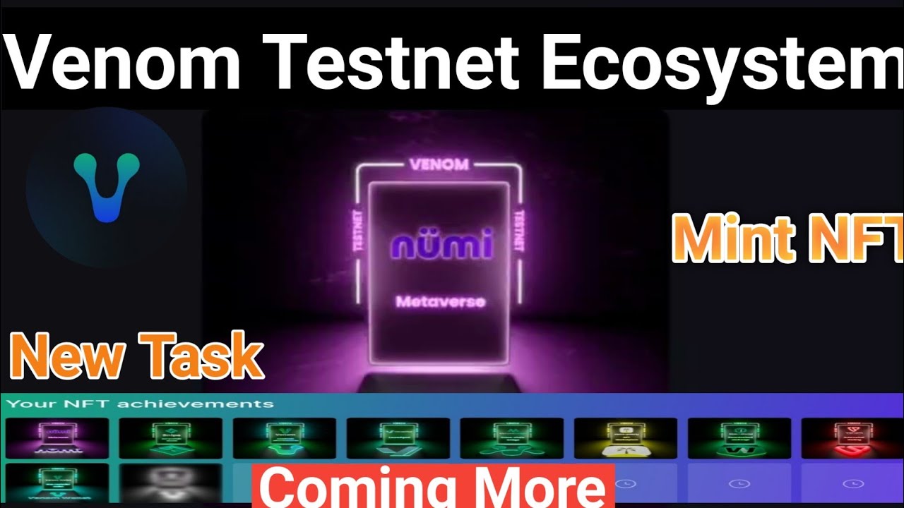 Venom Testnet Ecosystem || New NFT claim - YouTube