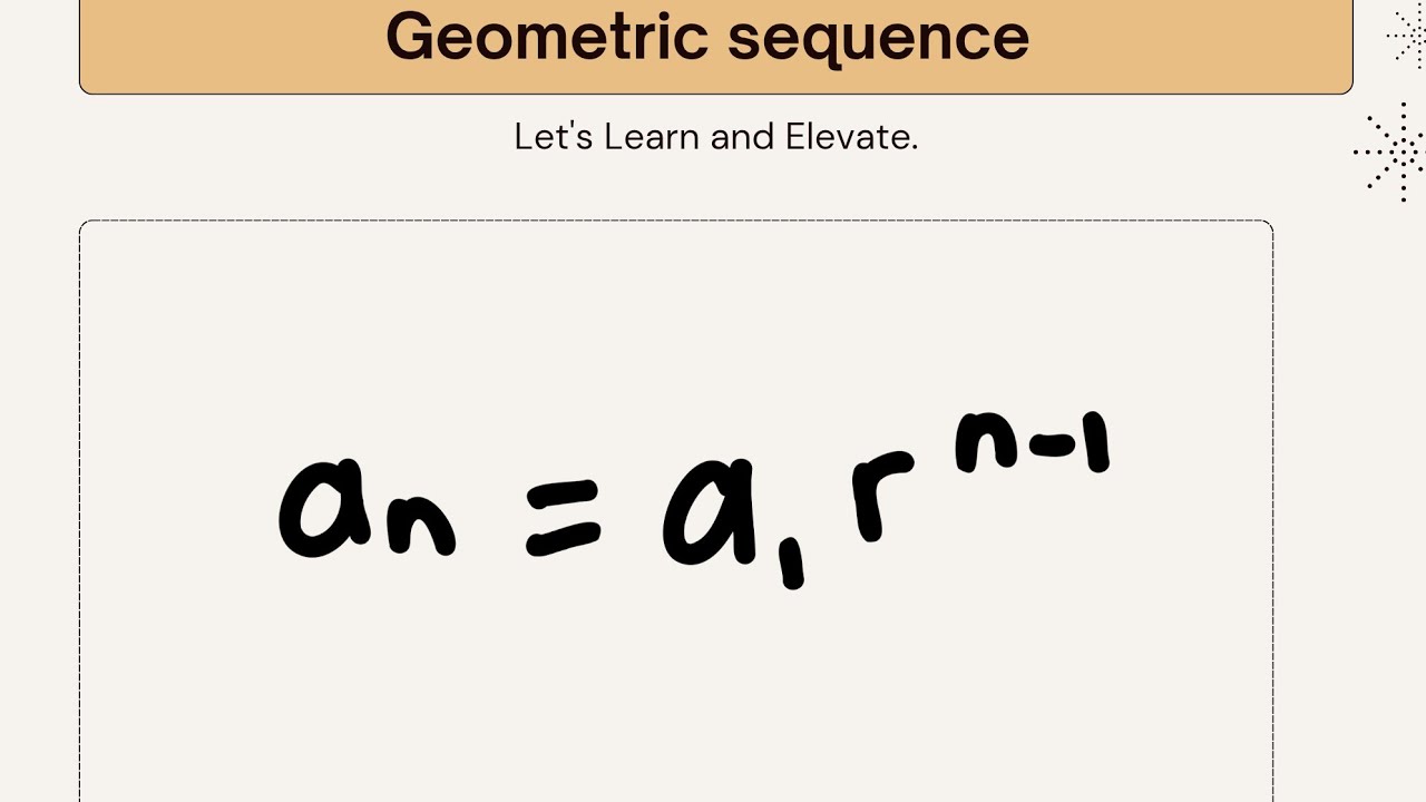 Geometric sequence problems and solutions. 4 - YouTube