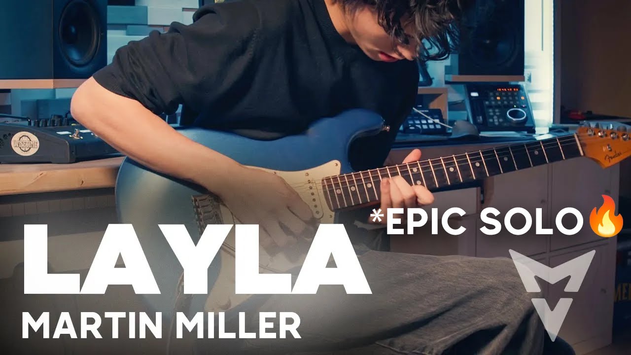 LAYLA Guitar Cover - Eric Clapton's Classic Reimagined by Martin Miller ...