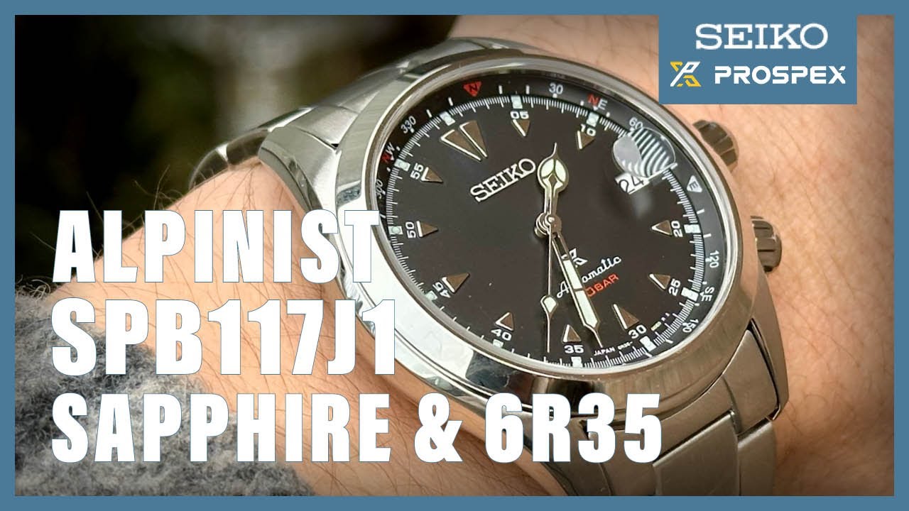 Unboxing The New Seiko Prospex Alpinist SPB117J1 - YouTube