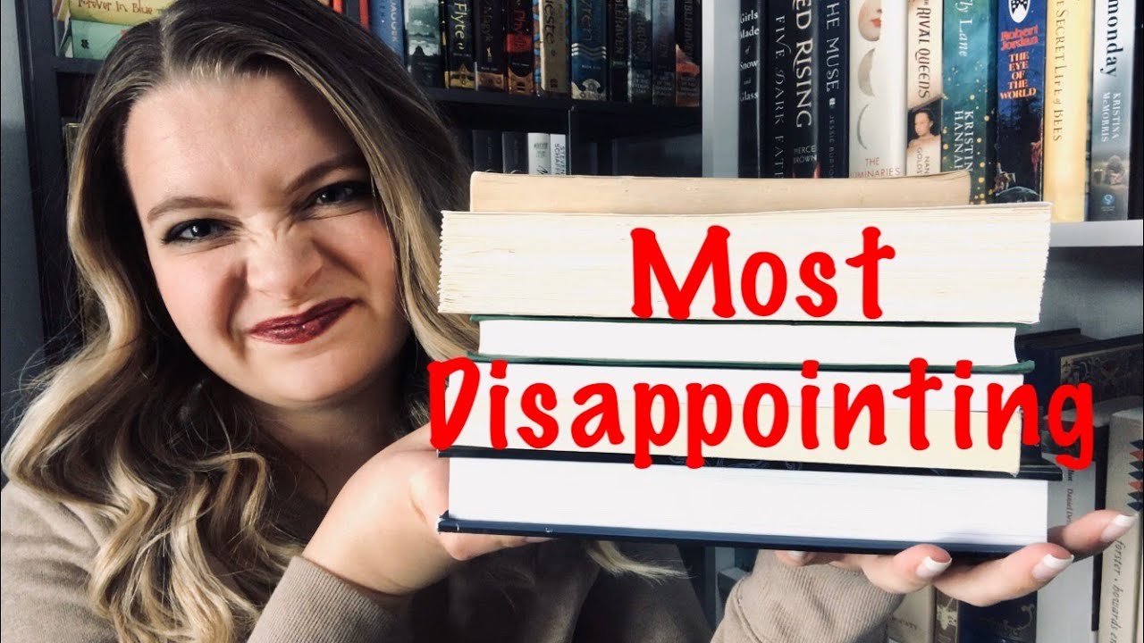 Most Disappointing Books of 2019 - YouTube