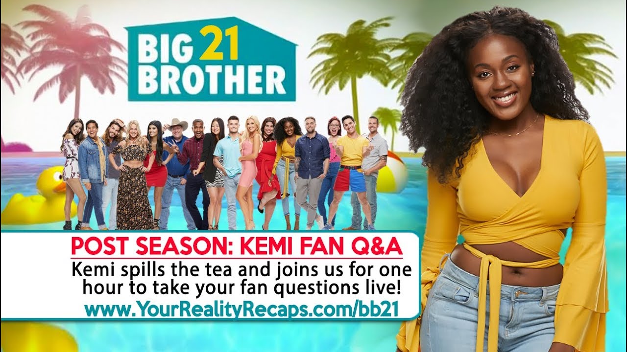 #BB21 Live 1 Hour Fan Q&A With Kemi Faknule! - YouTube