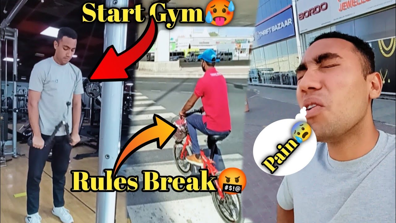 Traffic Rules Break kore Felce🤬 | 7 Din Por Gym korte Giye Abr o Behal ...