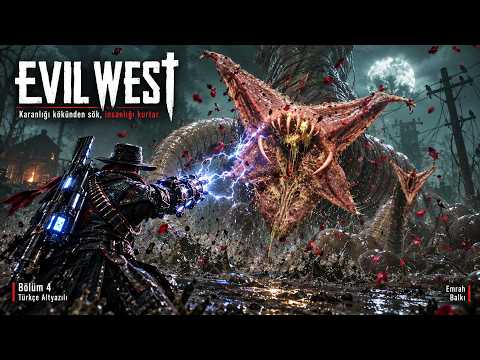 🤢 DEV KAN EMİCİ THE PARASITER! ☠️ EVIL WEST | TÜRKÇE ALTYAZILI - BÖLÜM 4 🧨