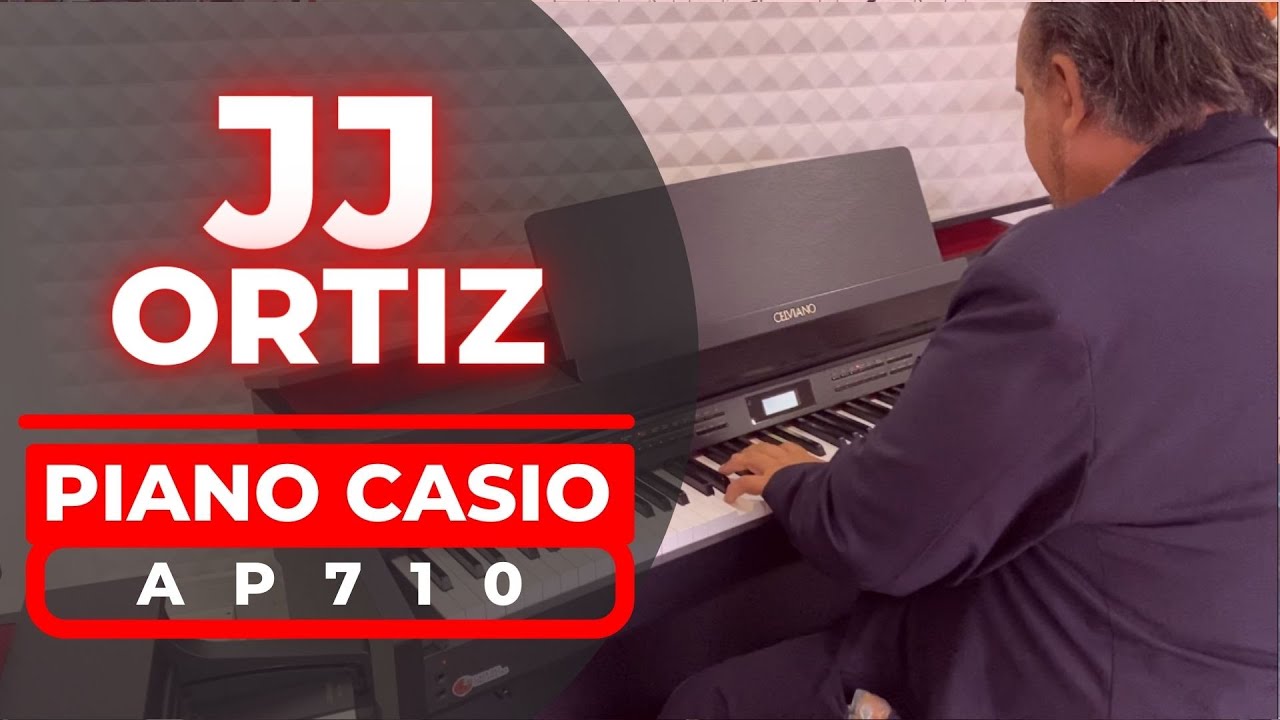 JJ ORTIZ MOSTRA A QUALIDADE DO PIANO QUE MAIS SIMULA UM PIANO ACÚSTICO | PIANO CELVIANO AP710 ...