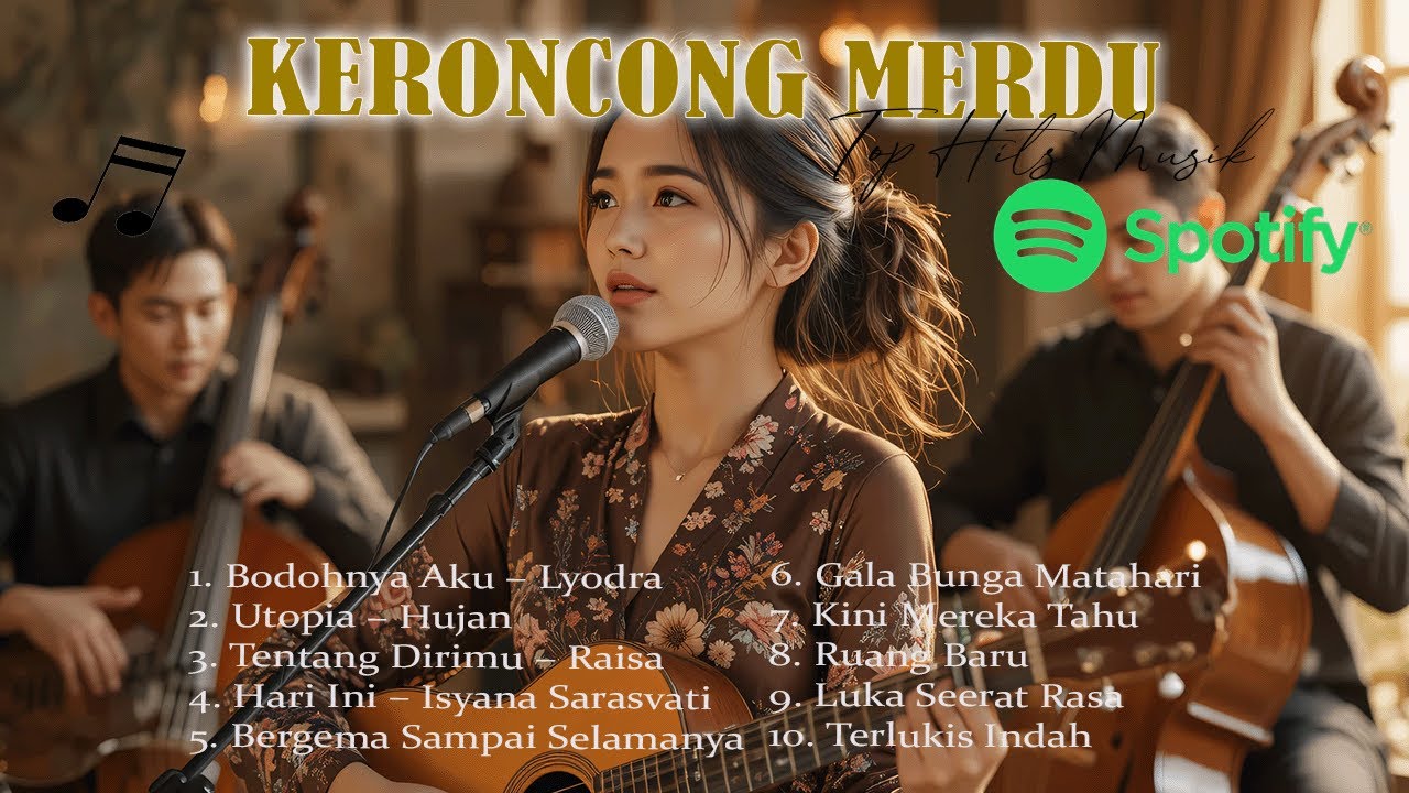 “Classic Kroncong Playlist – Indonesian Golden Era Songs (1950–1970 ...
