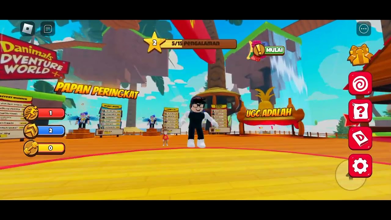 80k stock! cara mendapatkan item gratis roblox di game danimals ...